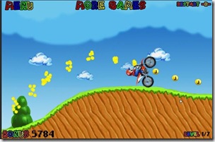 Mario Bros Motocross | Games Online